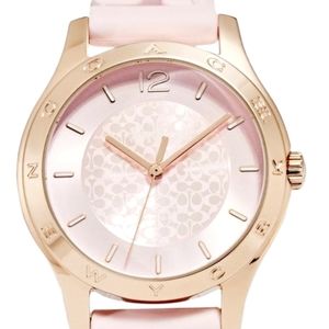 Coach Accessories | Watch Brown Monogram Leather Band | Poshmark